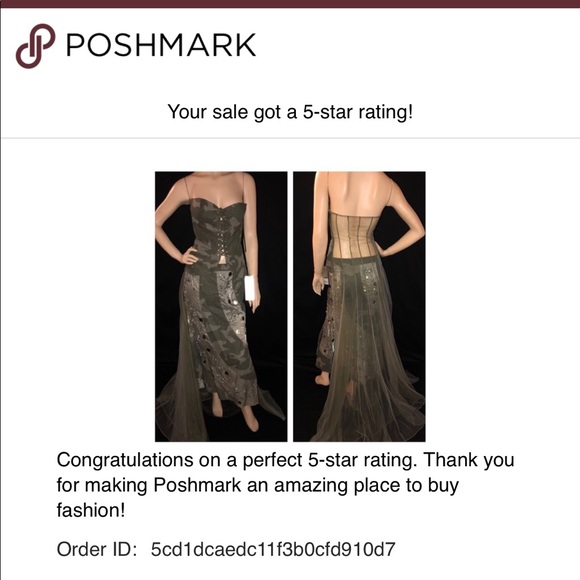Sherry Haute Couture | Dresses | Sherry Haute Couture Dress | Poshmark